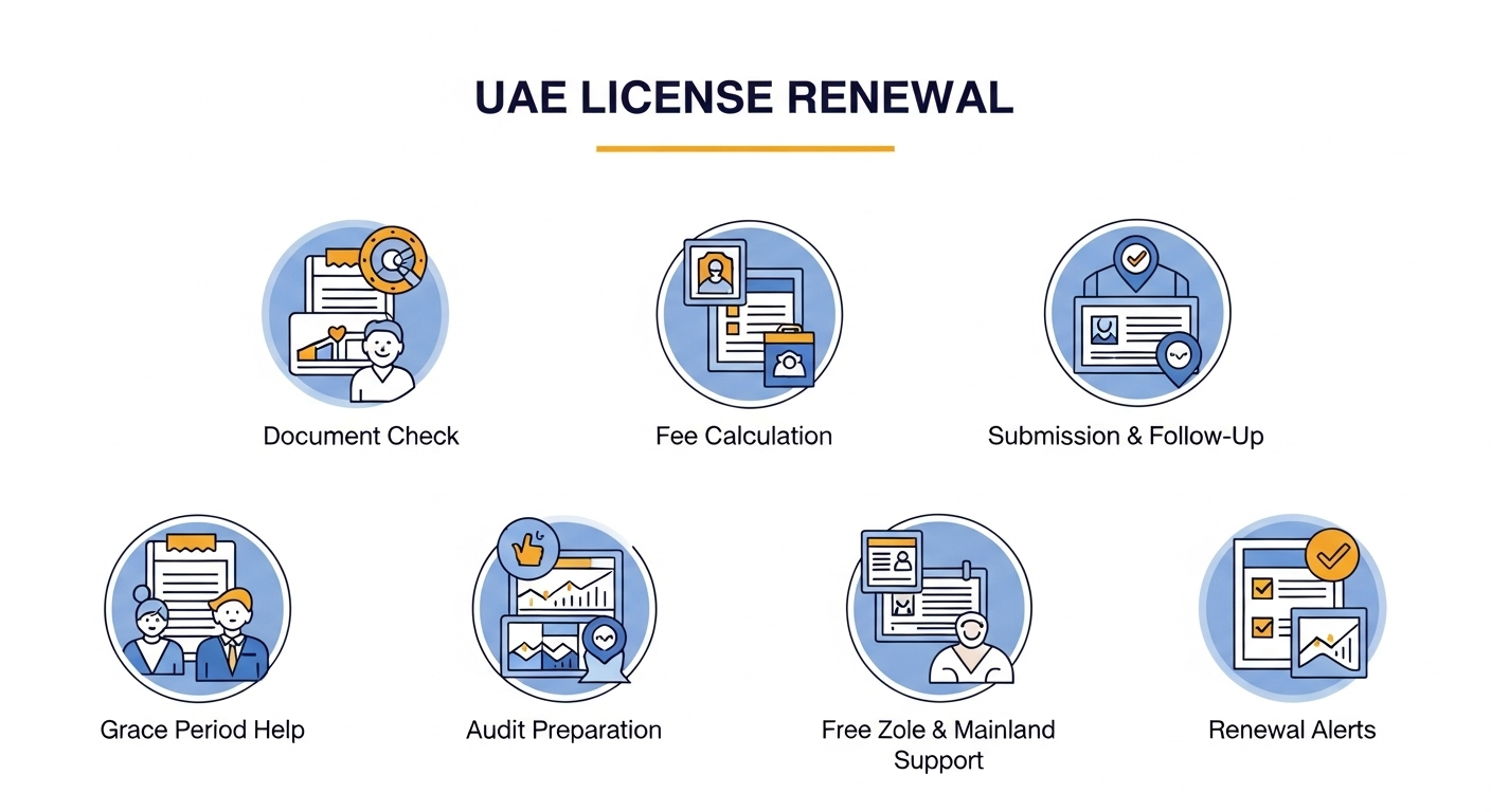 License Renewal UAE | Commercial License Renewal